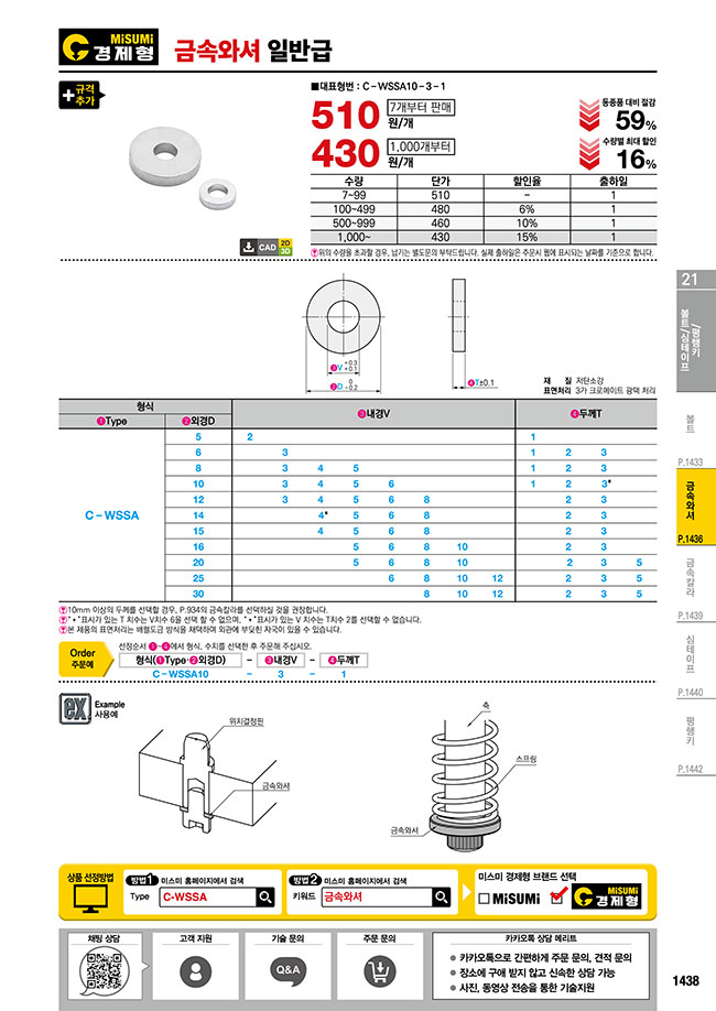 MISUMI | 미스미 종합 Web 카탈로그